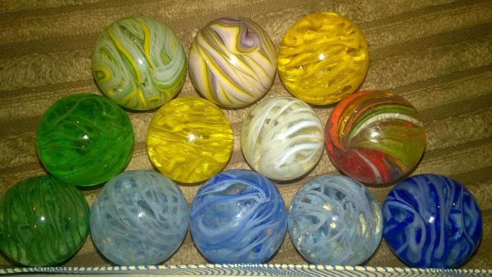 Antique/ Vintage glass marble identification help! - Marble I.D.'s ...