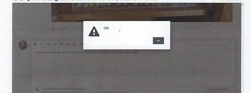 Odd 'error message - General Marble & Glass Chat - Marble Connection Odd 'error message - General Marble & Glass Chat - Marble Connection
