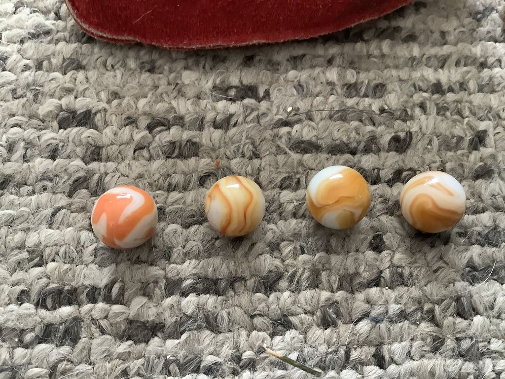 How about these four orange one - Marble I.D.'s - Marble Connection