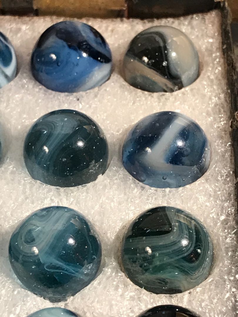 Transparent mystery marbles - Marble I.D.'s - Marble Connection