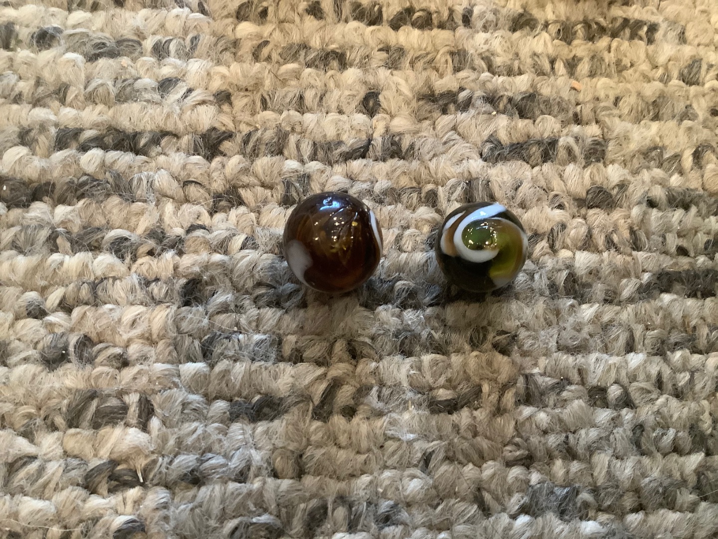 I got this marbles display there sum good ones but I want to get rid of ...