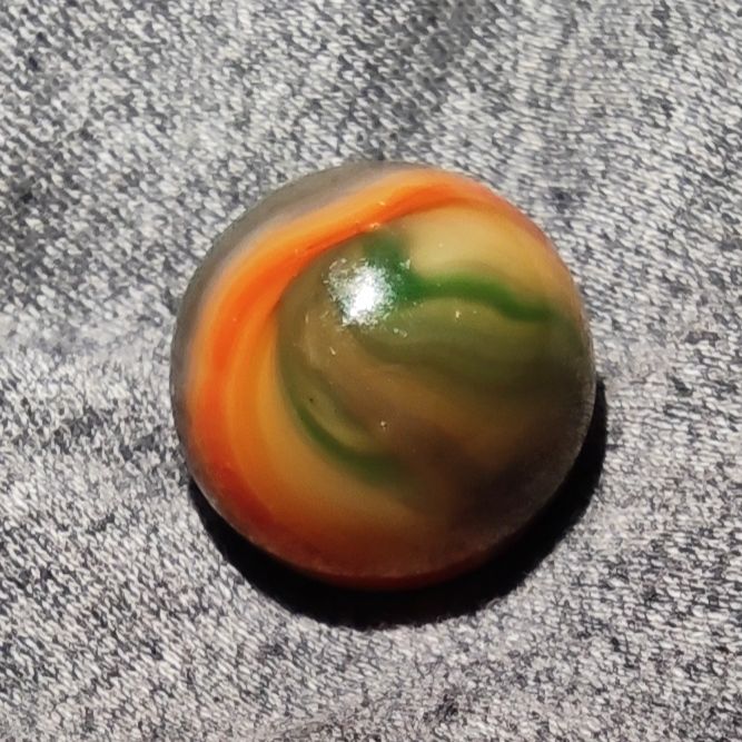 Really neat multi-color corkscrew-type mib... - Marble I.D.'s - Marble ...