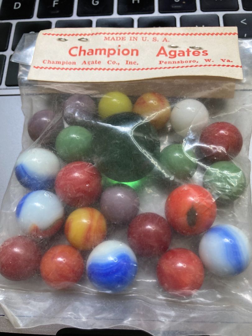 Authentic 1950's Champions? - Marble I.D.'s - Marble Connection