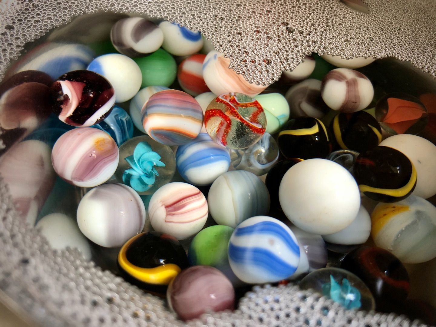 Hand picking marbles… - General Marble & Glass Chat - Marble Connection