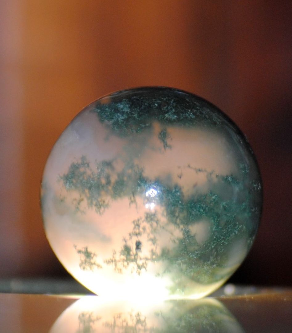 around 7/8's I am thinking stone? but what is inside? where's the ...