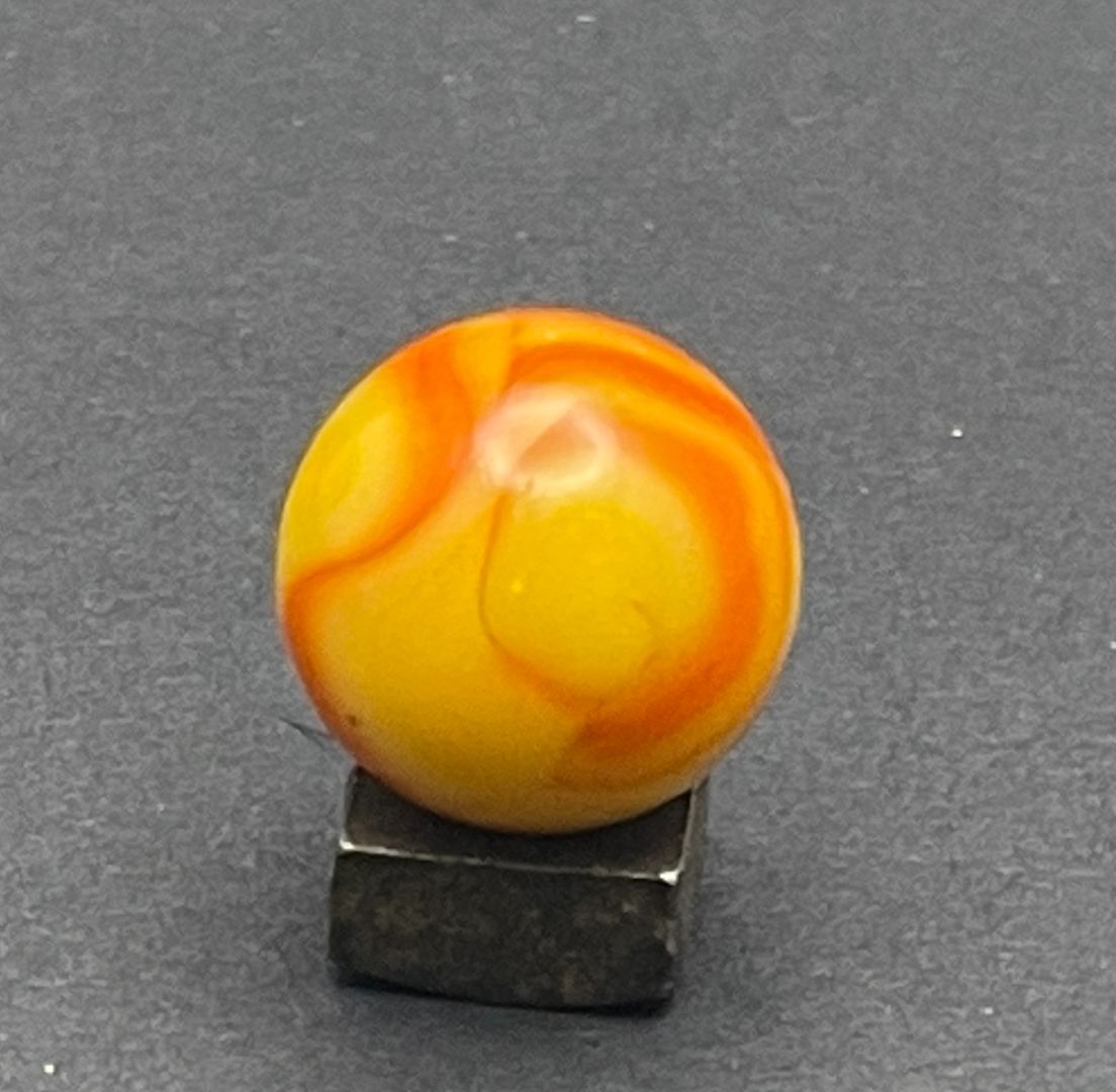 .64 red and yellow swirl - Marble I.D.'s - Marble Connection