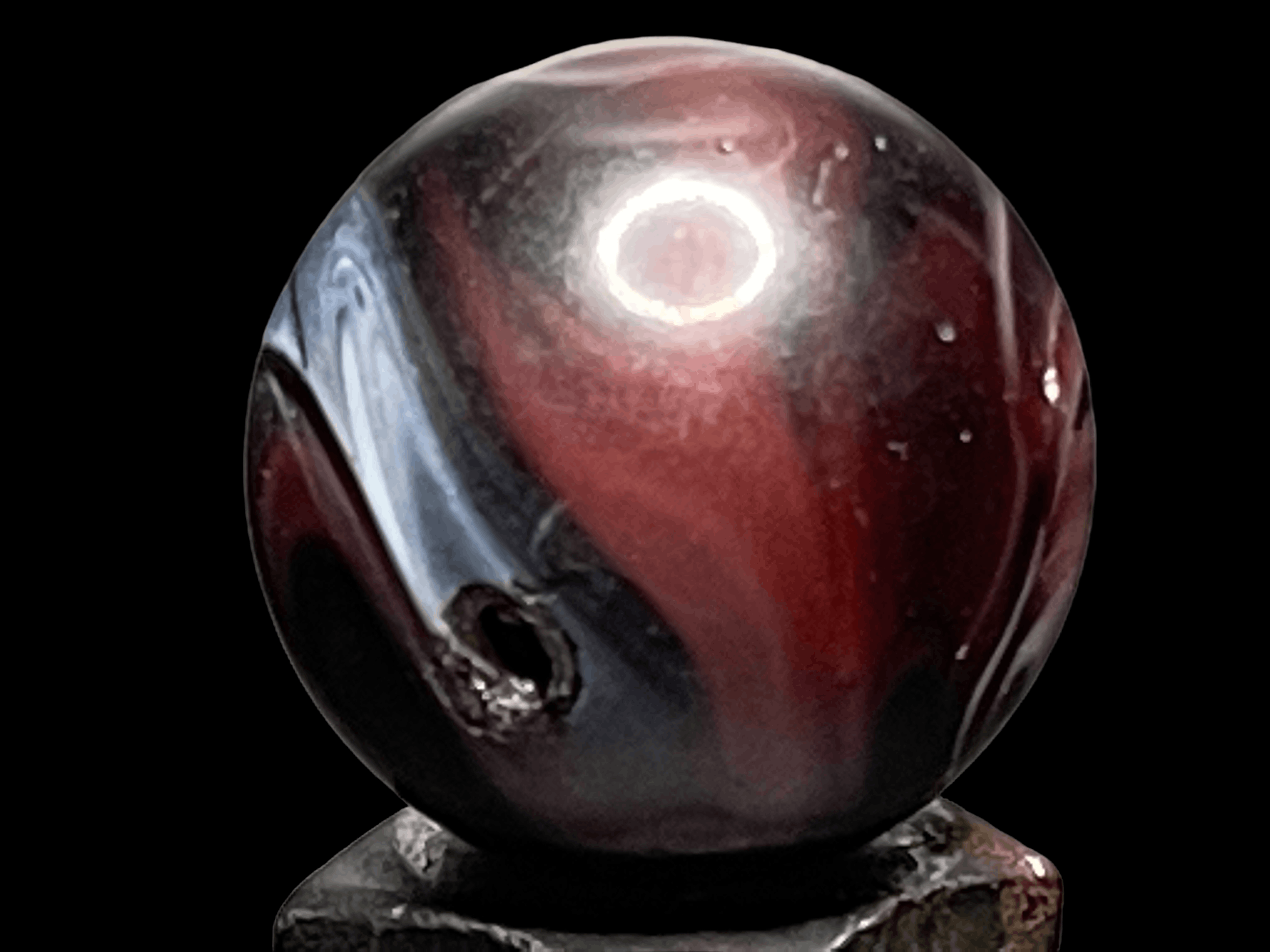 SLAG FEST 6/15 #3 PURPLE SLAG .62 - Marble I.D.'s - Marble Connection