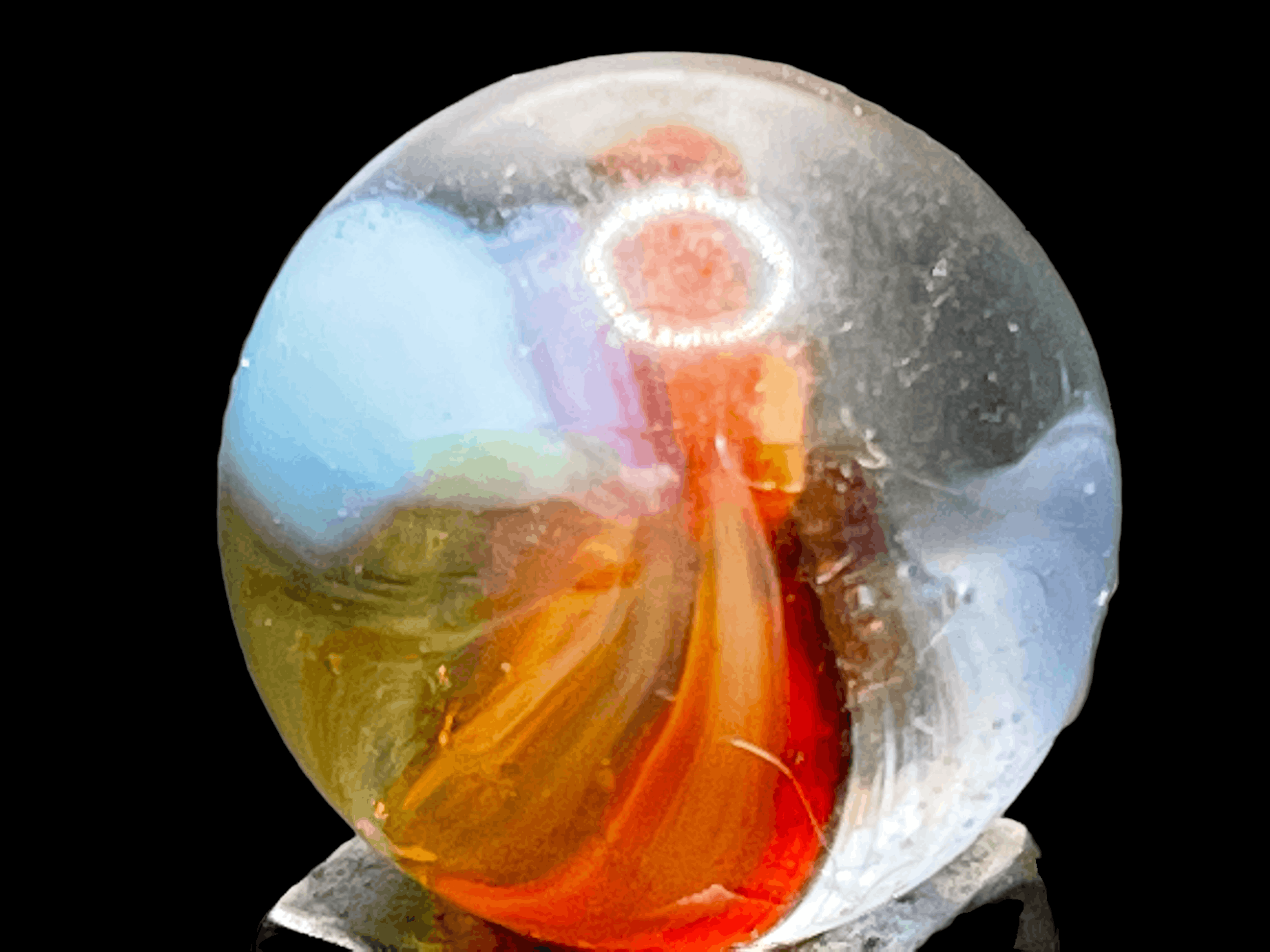 akro? if so, or, not what is it called? just a patch? - Marble I.D.'s ...