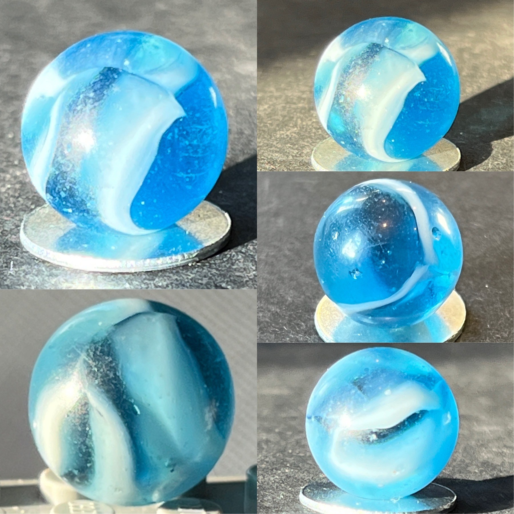 Peltier Blue Jewel? .57 - Marble I.D.'s - Marble Connection