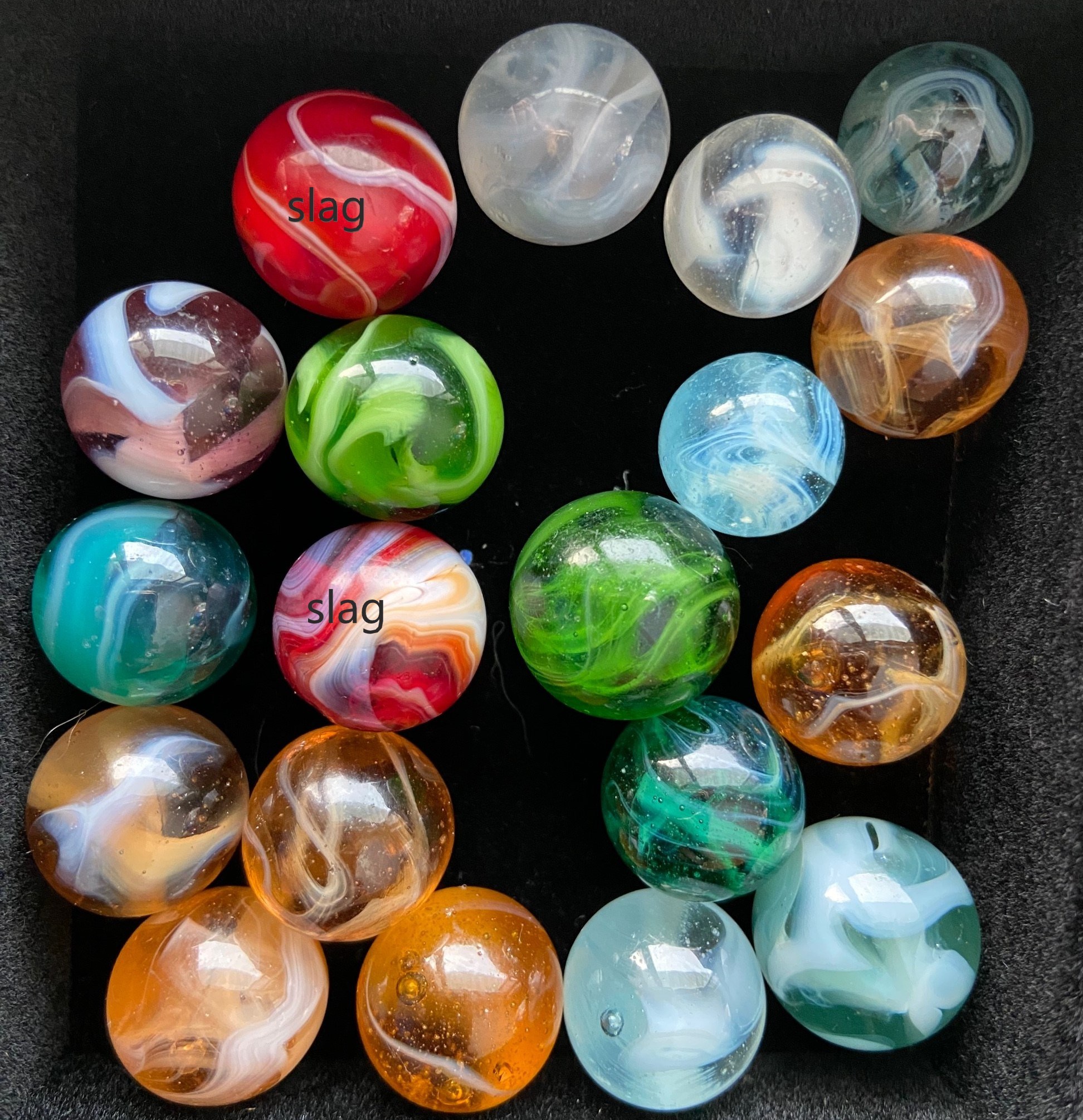 Wire pulls and slags? - Marble I.D.'s - Marble Connection