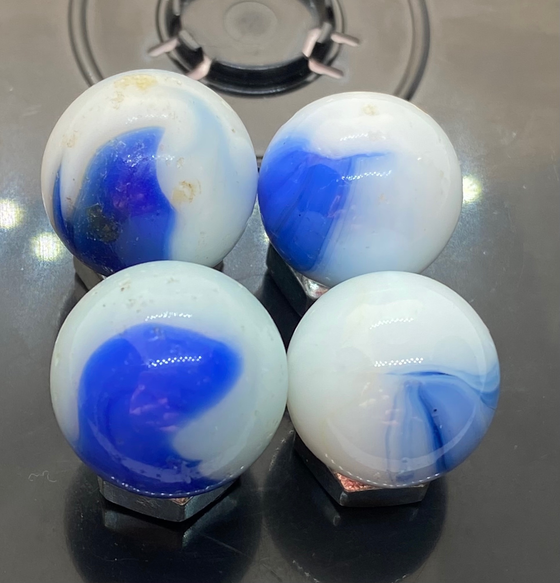 Blue patches - Marble I.D.'s - Marble Connection