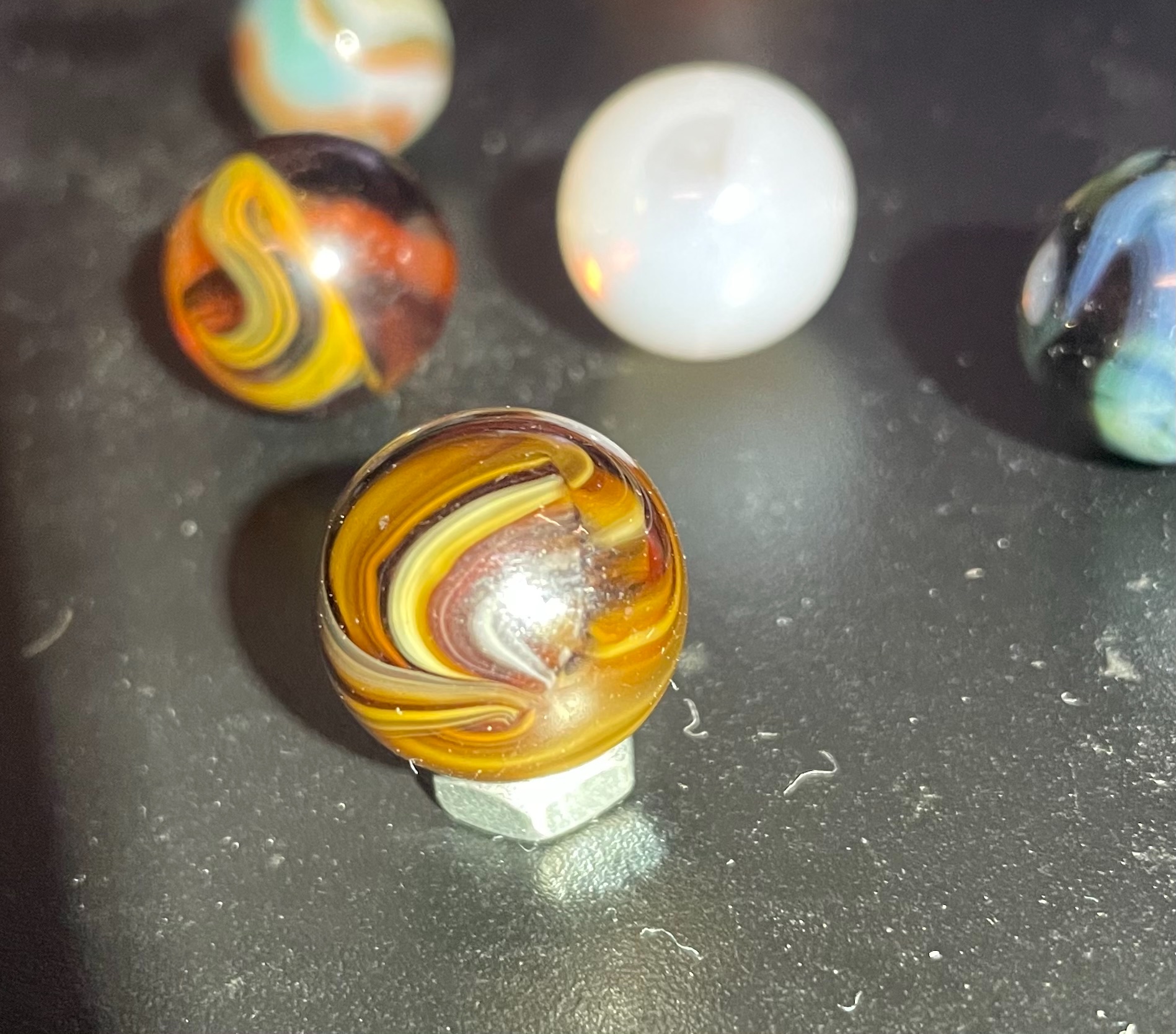 Slag or stripped opaque?? - Marble I.D.'s - Marble Connection