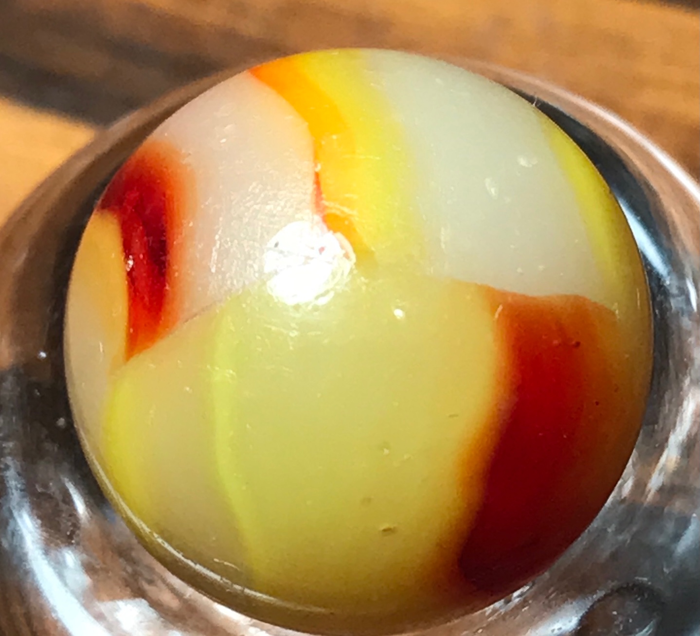 A peltier tan base with red and yellow ribbons? - Marble I.D.'s ...