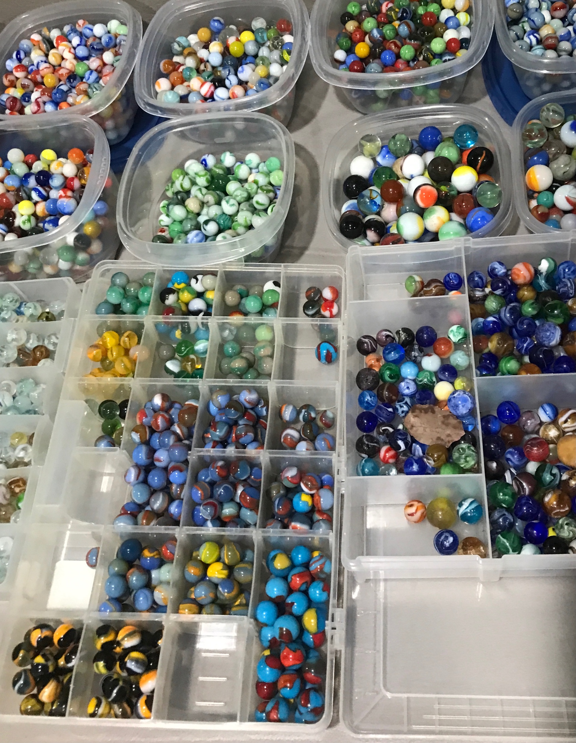 Busted up and sorting - General Marble & Glass Chat - Marble Connection