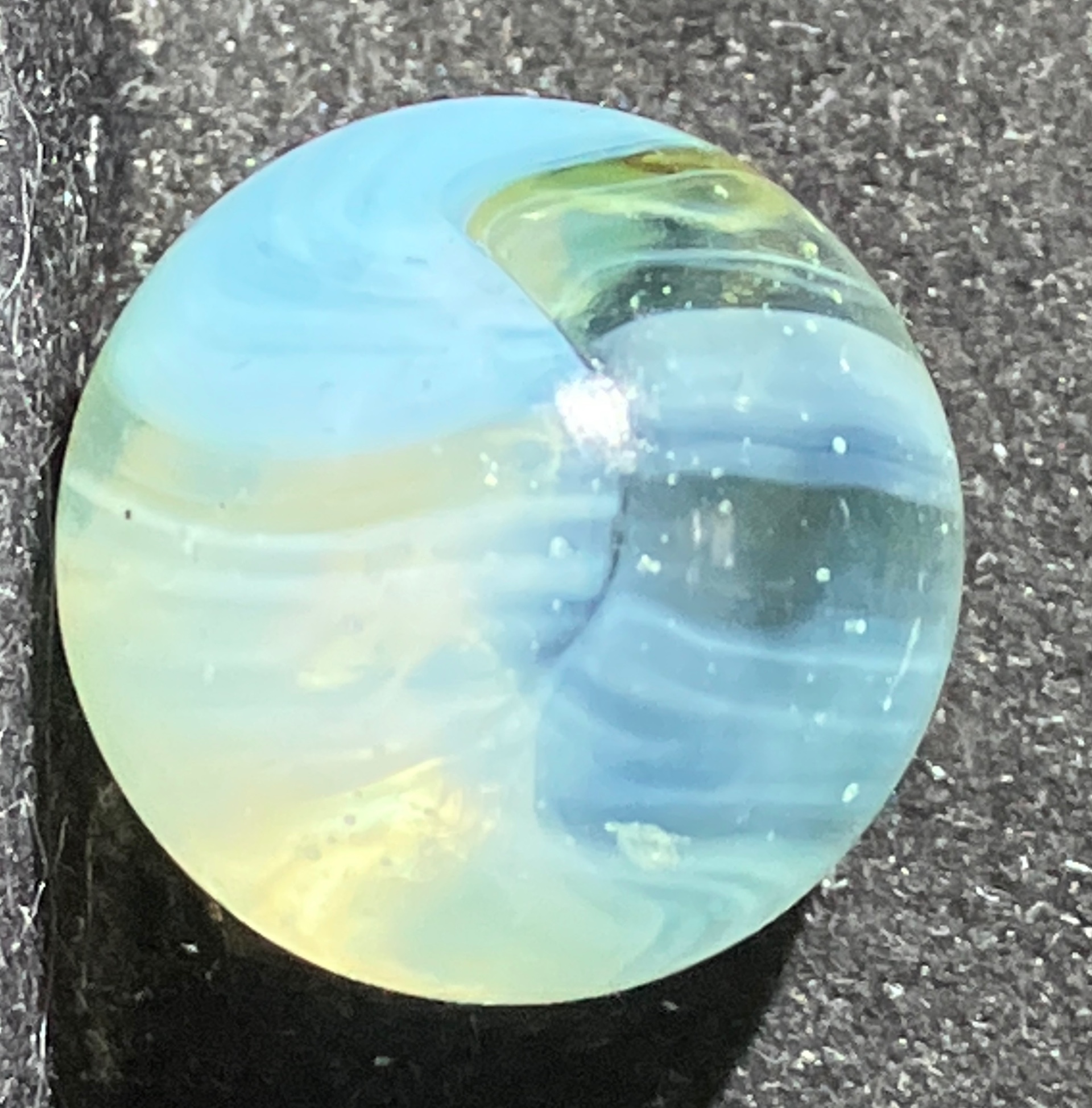 Five Blue Patches - One May Be Phantom Conqueror - Marble I.D.'s ...