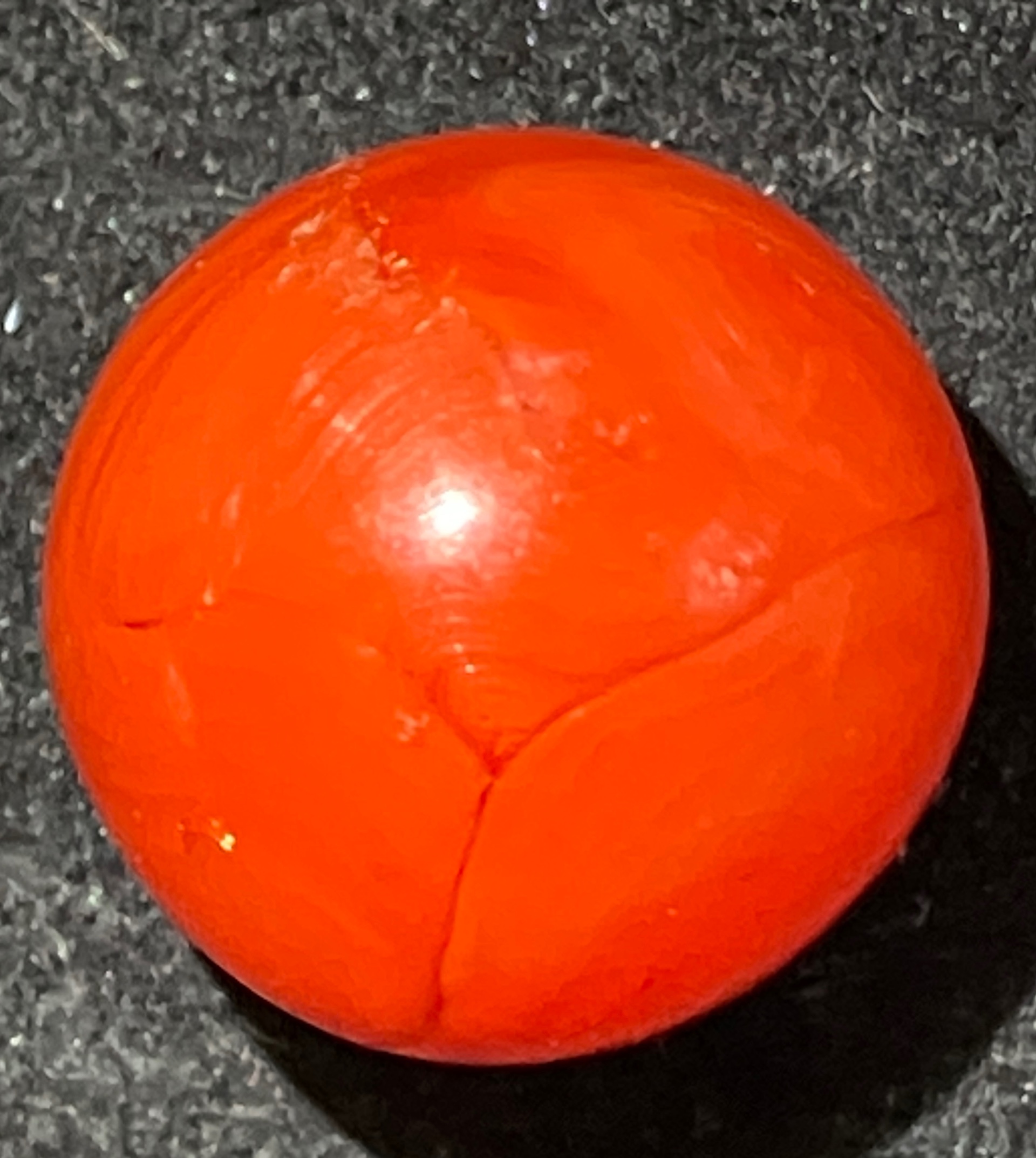 More marbles glowing orange - Marble I.D.'s - Marble Connection