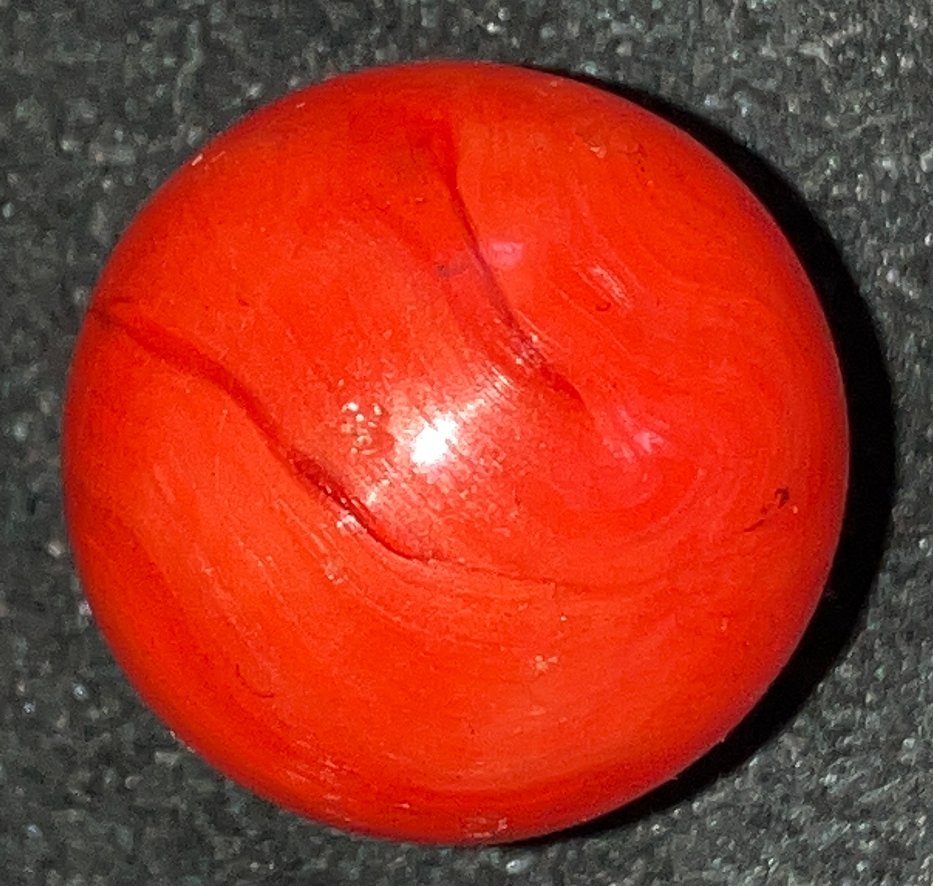 More marbles glowing orange - Marble I.D.'s - Marble Connection