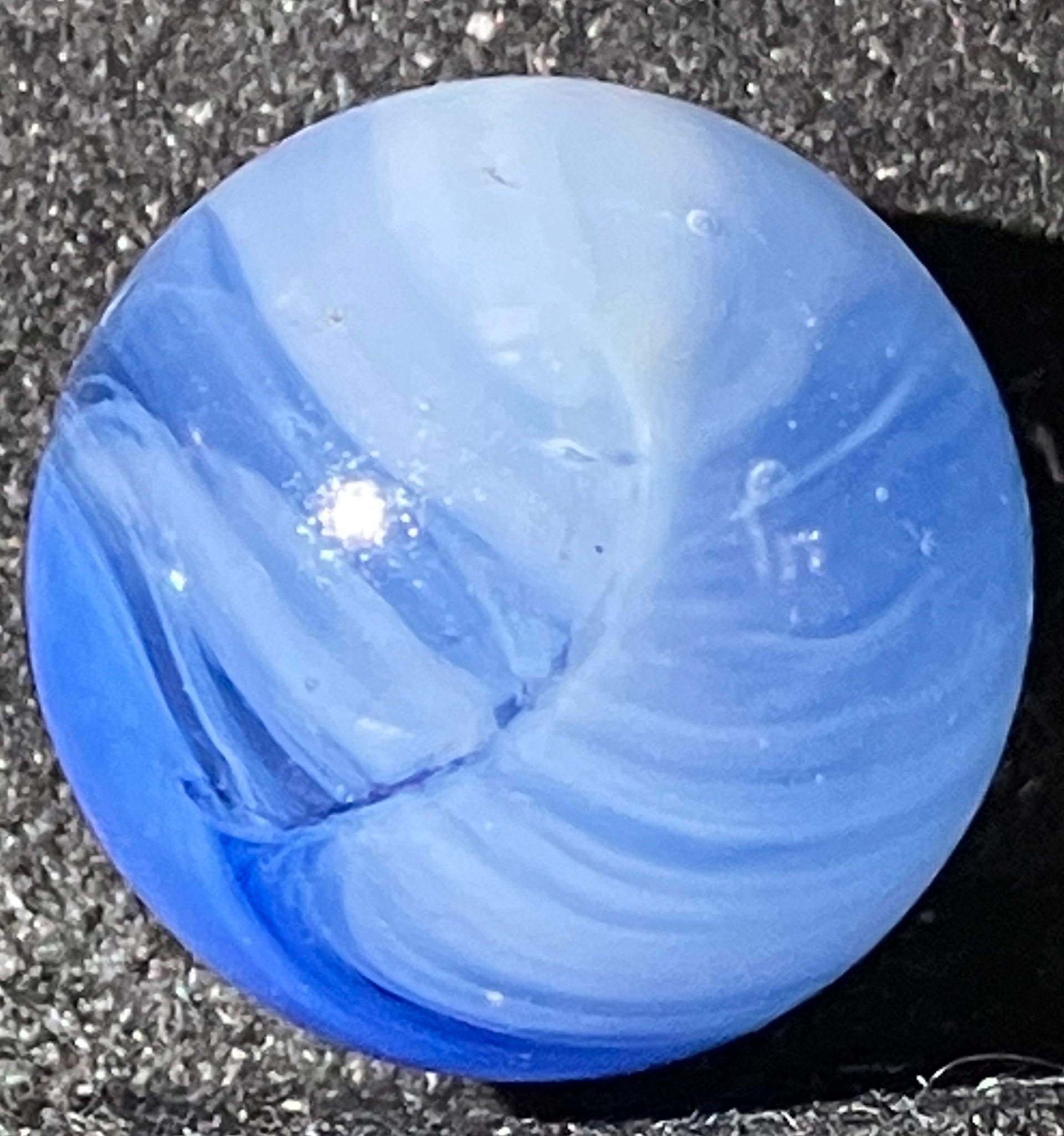 Five Blue Patches - One May Be Phantom Conqueror - Marble I.D.'s ...