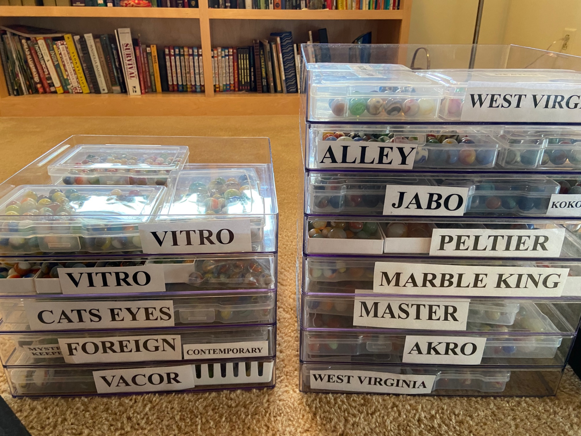 Organizing Marbles - General Marble & Glass Chat - Marble Connection