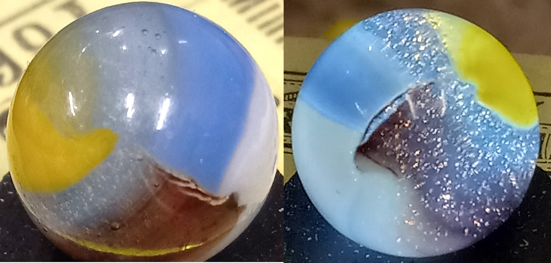 Opal Tiger Eye - Marble I.D.'s - Marble Connection