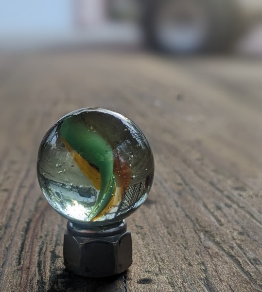 1 ¼" with "fish-eye" spot - Marble I.D.'s - Marble Connection