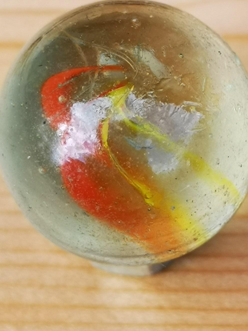 More colours and these have canes from top to bottom of marble ...